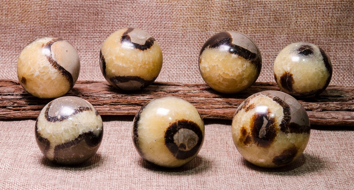 Septarian Sphere,septarian Beads,natural Round,gemstone Round Loose ...
