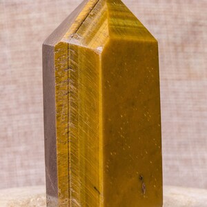 Tiger Eyes Quartz Towertiger Eye Crystal Quartz Pointhealing - Etsy