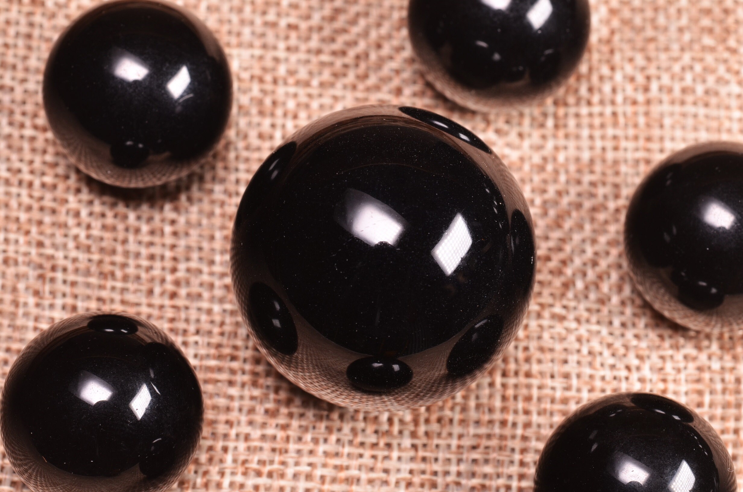 Black Obsidian Crystal Sphere, Chakra Stone, Gemstone Ball - Etsy
