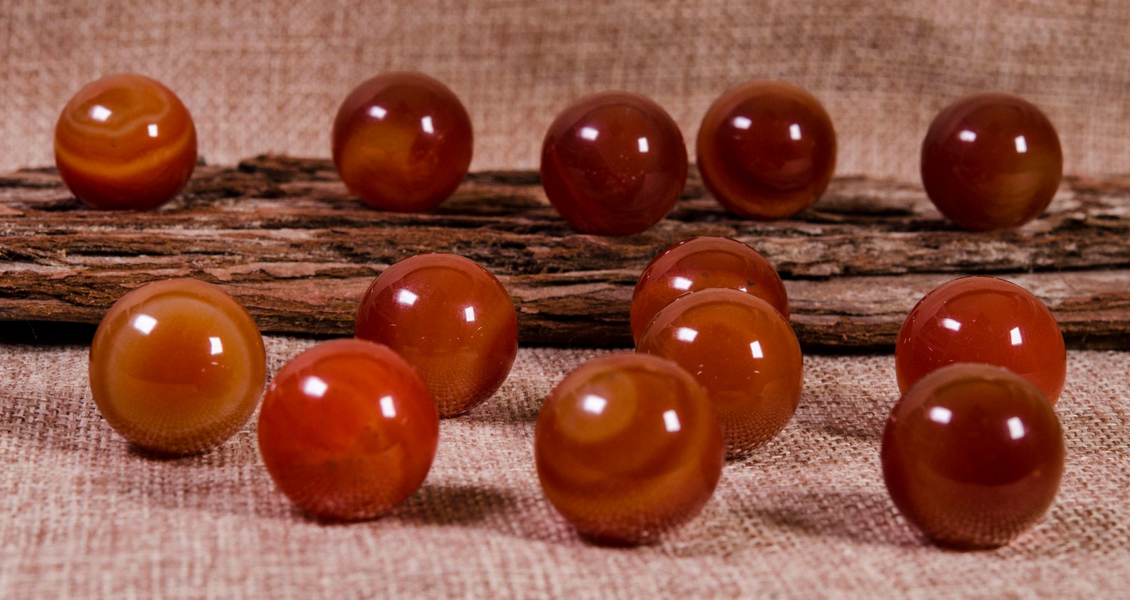 Red Agate Crystal Spherered Agate Quartz Beadscarnelian - Etsy