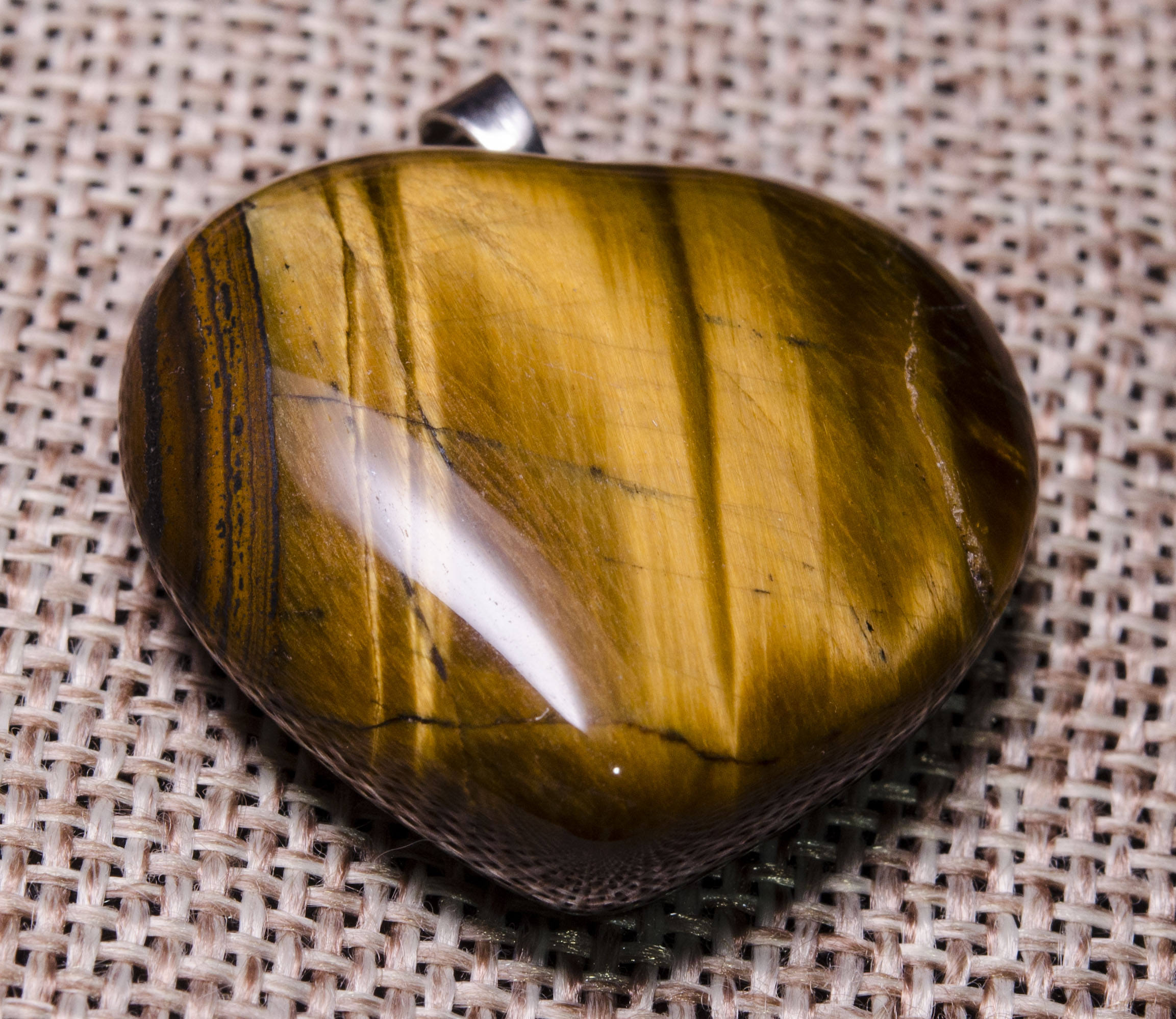 Best Tigers Eye Stone Heart Shapetigers Eye Gem Beadstiger | Etsy