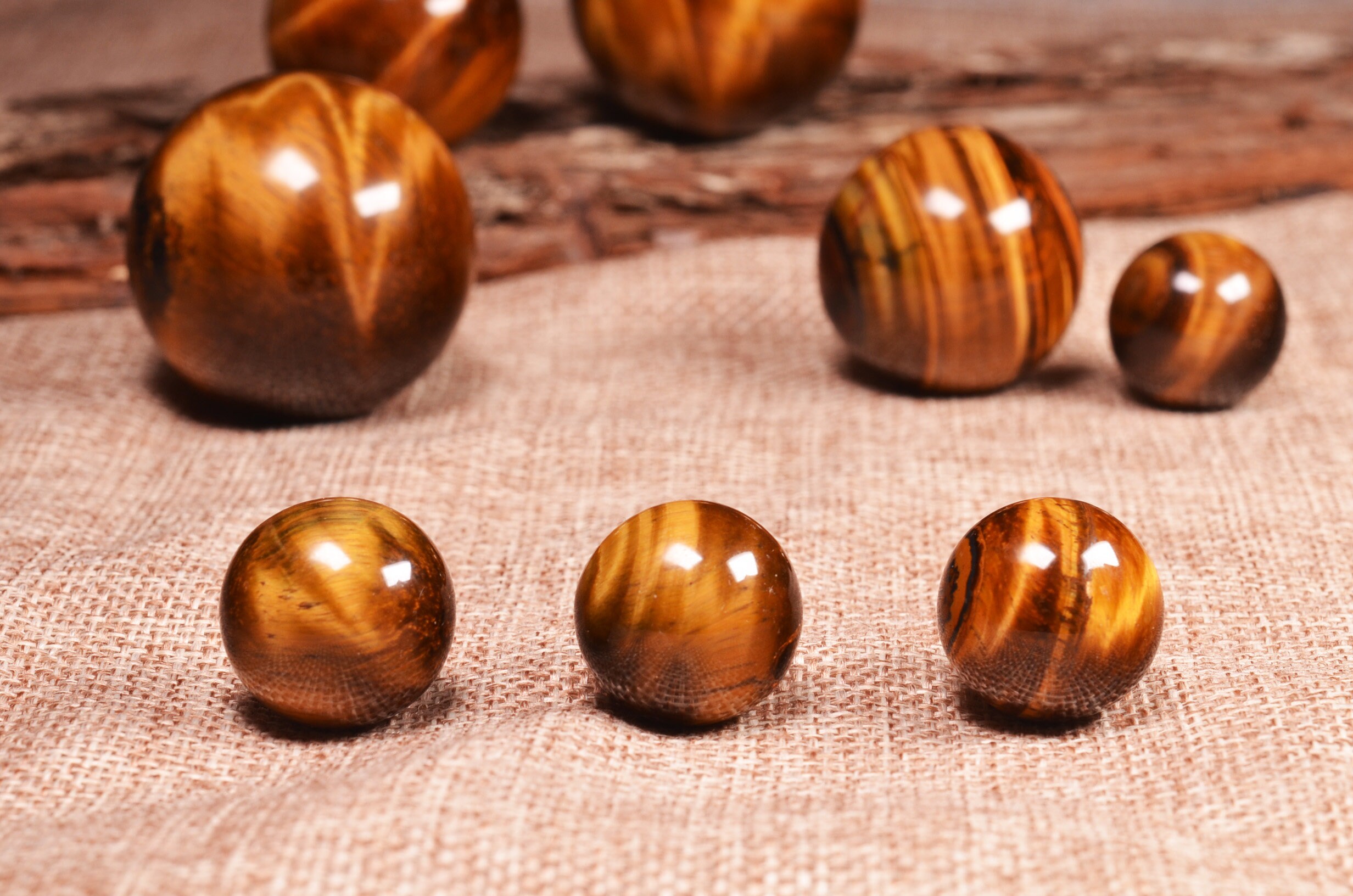 Tiger Eyes Quartz Crystal Spheretiger Eye Quartz - Etsy