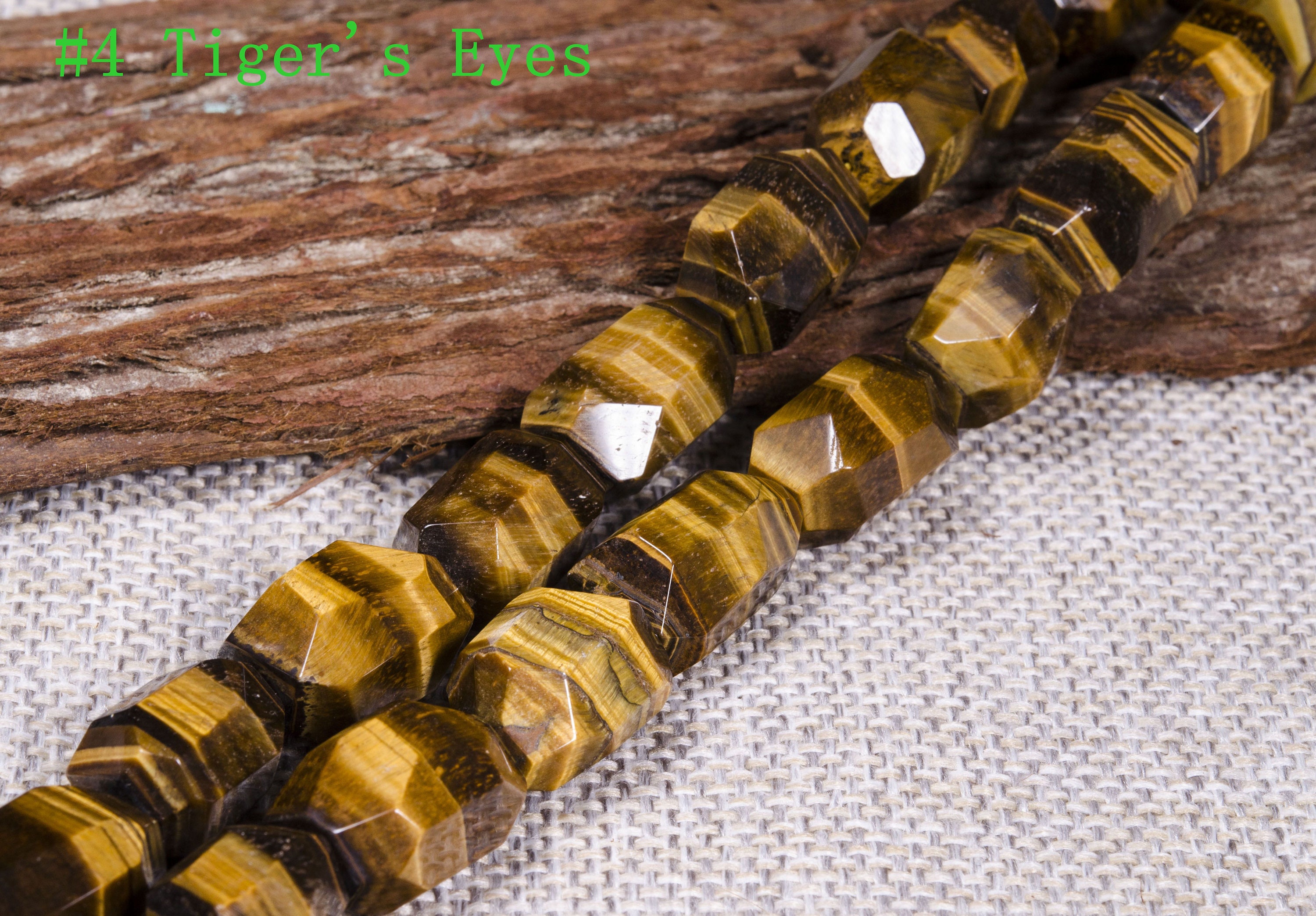 One Strand Natural Cuboid Facted Beadspolished | Etsy