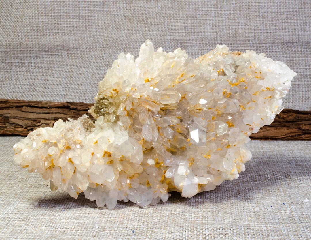 714g/natural Clear Quartz Crystal Cluster/himalayan Crystal Cluster ...