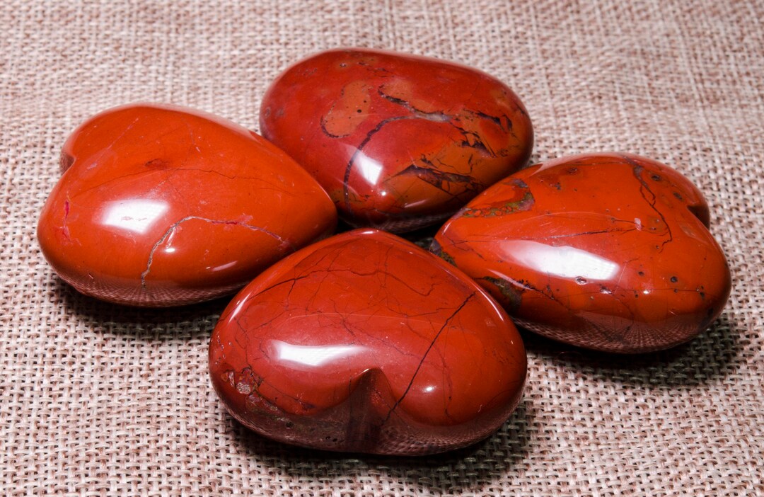 Best Red Jasper Stone Heart Shape,red Jasper Gem Beads,red Jasper ...