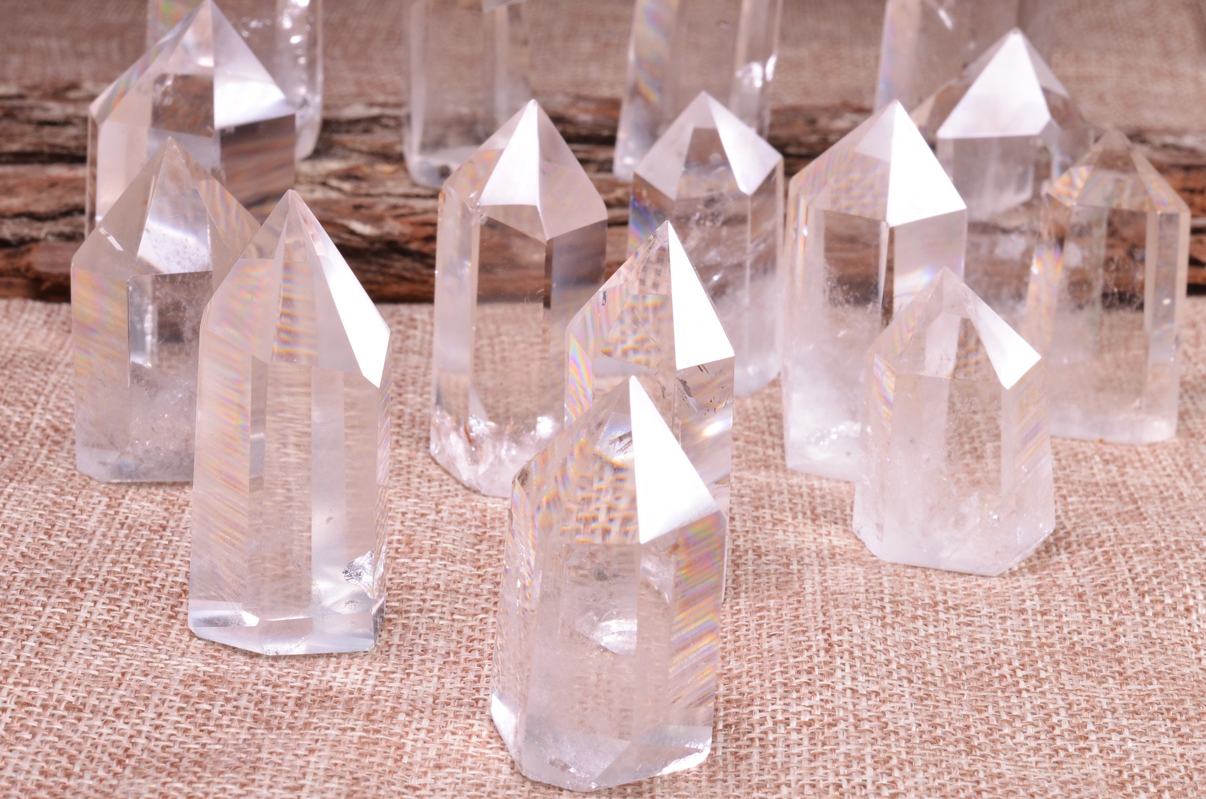 Clear Crystal Quartz Towerclear Crystal Quartz Pointhealing | Etsy