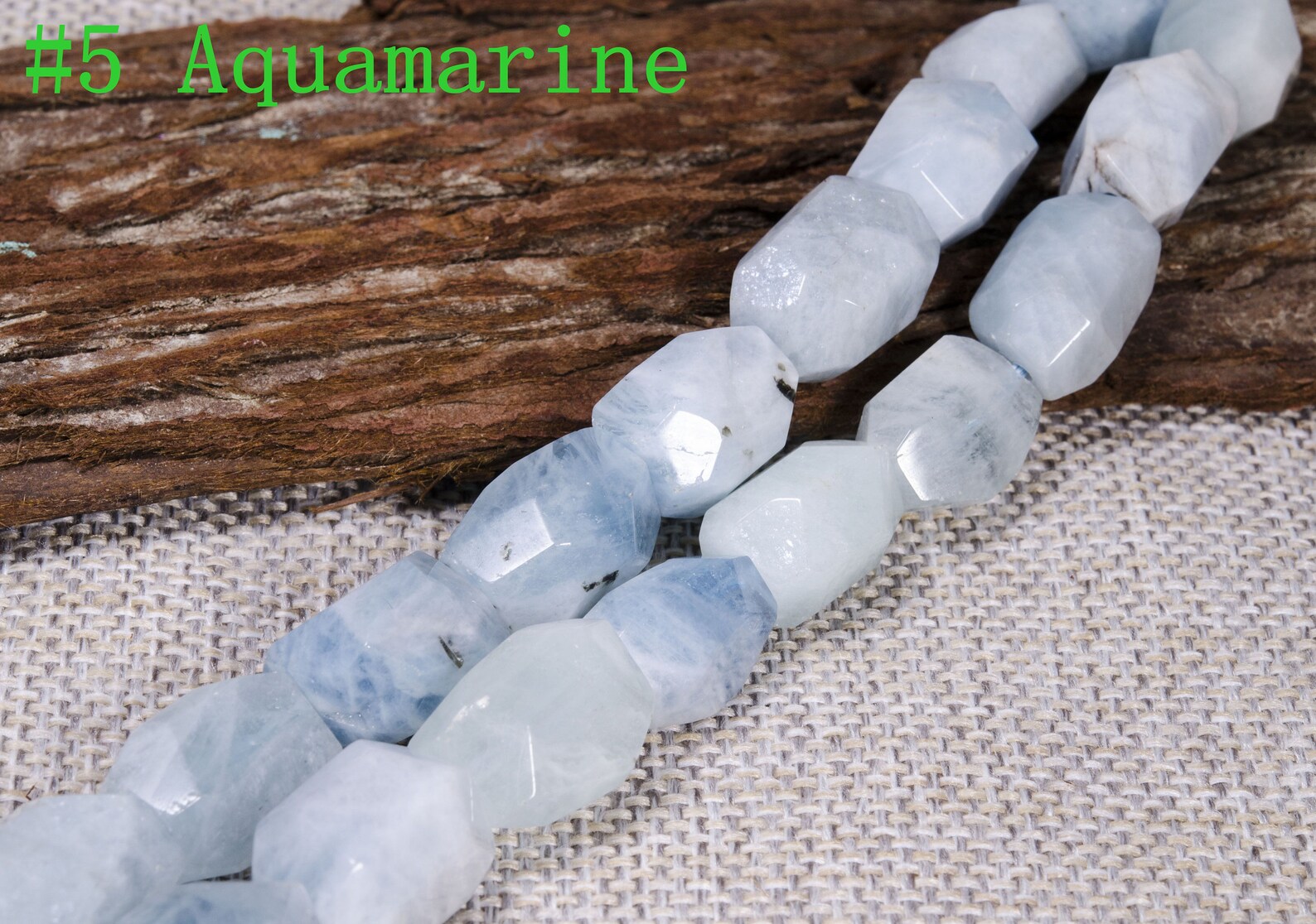 One Strand Natural Cuboid Facted Beadspolished - Etsy