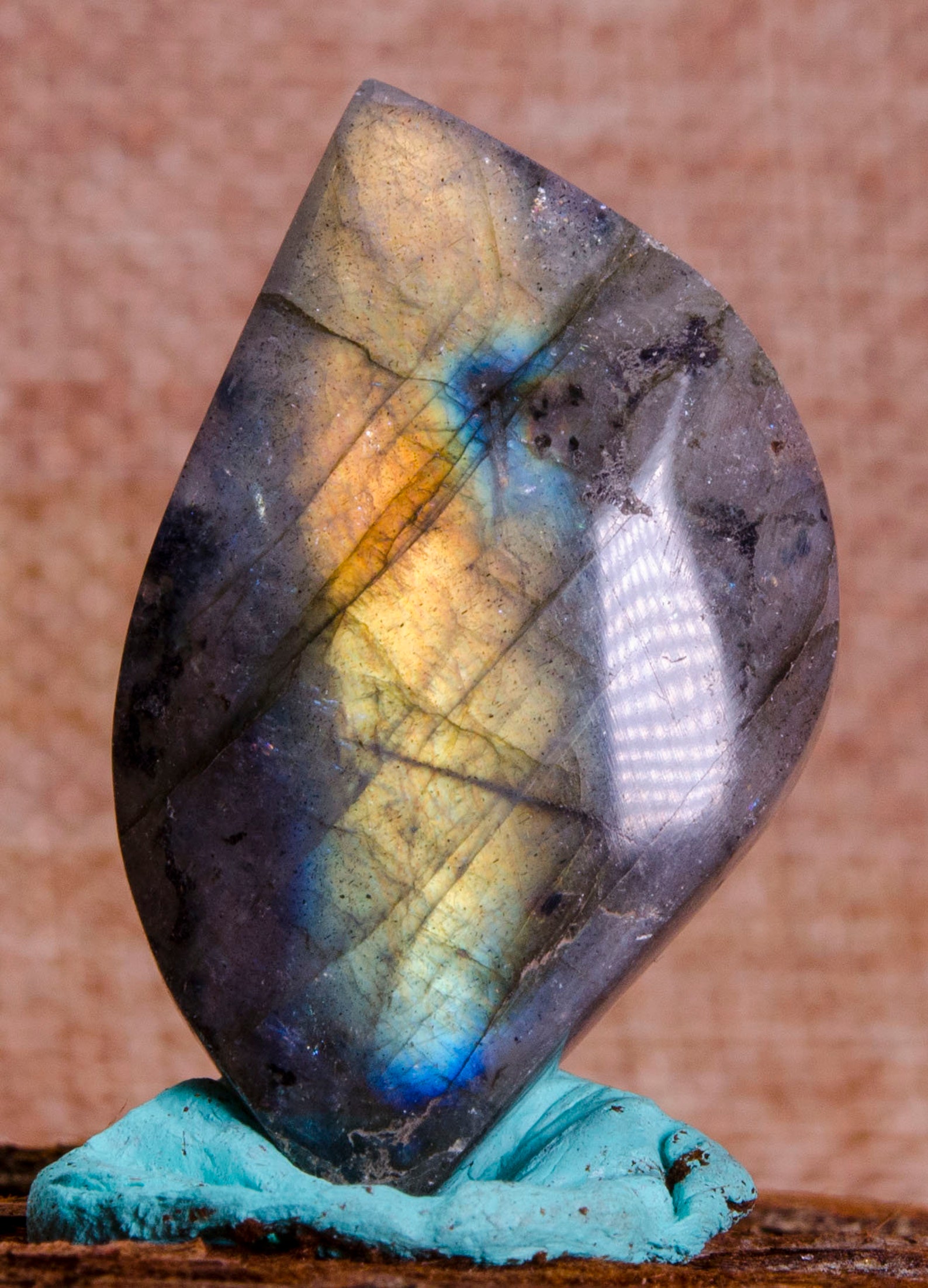 Rainbow Labradorite Pendantlabradorite Stone Labradorite - Etsy