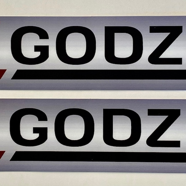 Godzilla Bumper Stickers - Etsy