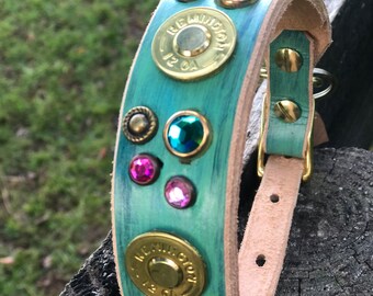 Leather Shotgun Collar - Etsy