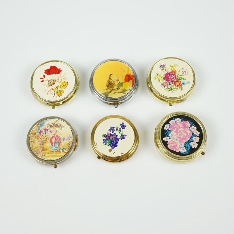 Decorative Pill Box - Etsy