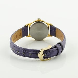 Vintage Cadex 17 Jewels Women's Watch, Leather Strap Watch, Mechanical ...