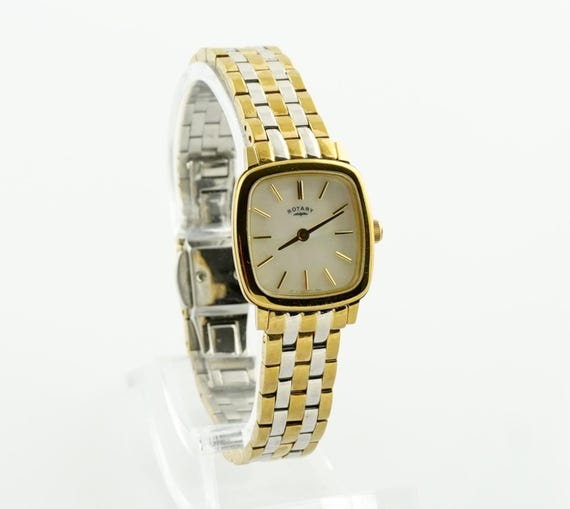 Vintage Rotary Women's Watch in Original Box, Two-Ton… - Gem