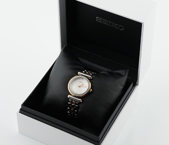 Vintage Seiko Two-Tone Silver and Copper Waterproof S… - Gem