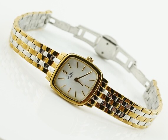 Vintage Rotary Women's Watch in Original Box, Two-Ton… - Gem