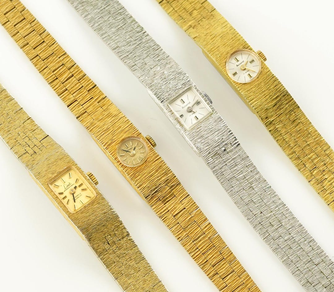 Vintage Women's Rotary Watch, Limit Gold Colored Womens Watch ...