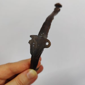 Vintage Metal Clothes Hooks, Moon Face Clothes Hanger, Rustic Hat ...