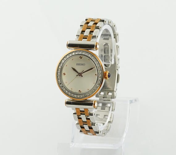Vintage Seiko Two-Tone Silver and Copper Waterproof S… - Gem