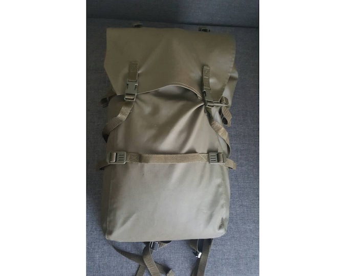 Original Swiss Army Patrol Alpine Backpack, Made From Waterproof Vinyl ...