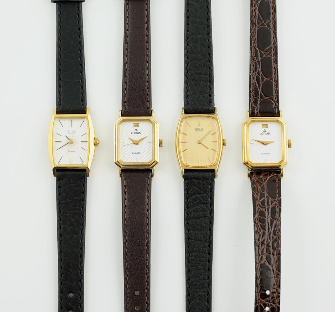 Vintage Women's Citizen Watch, Lorus Leather Strap Womens Watch ...