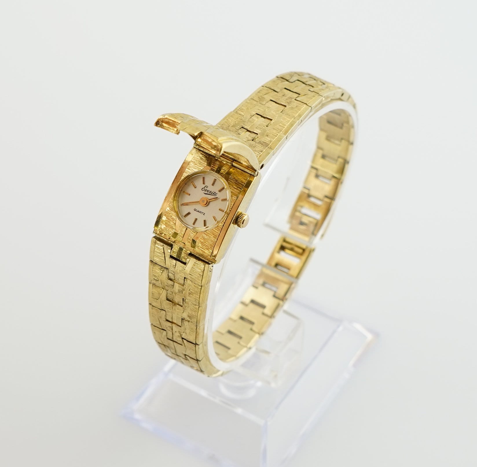 Rare Vintage 1970s Everite Gold-toned Watch Ladies Cocktail - Etsy