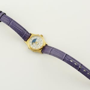 Vintage Cadex 17 Jewels Women's Watch, Leather Strap Watch, Mechanical ...