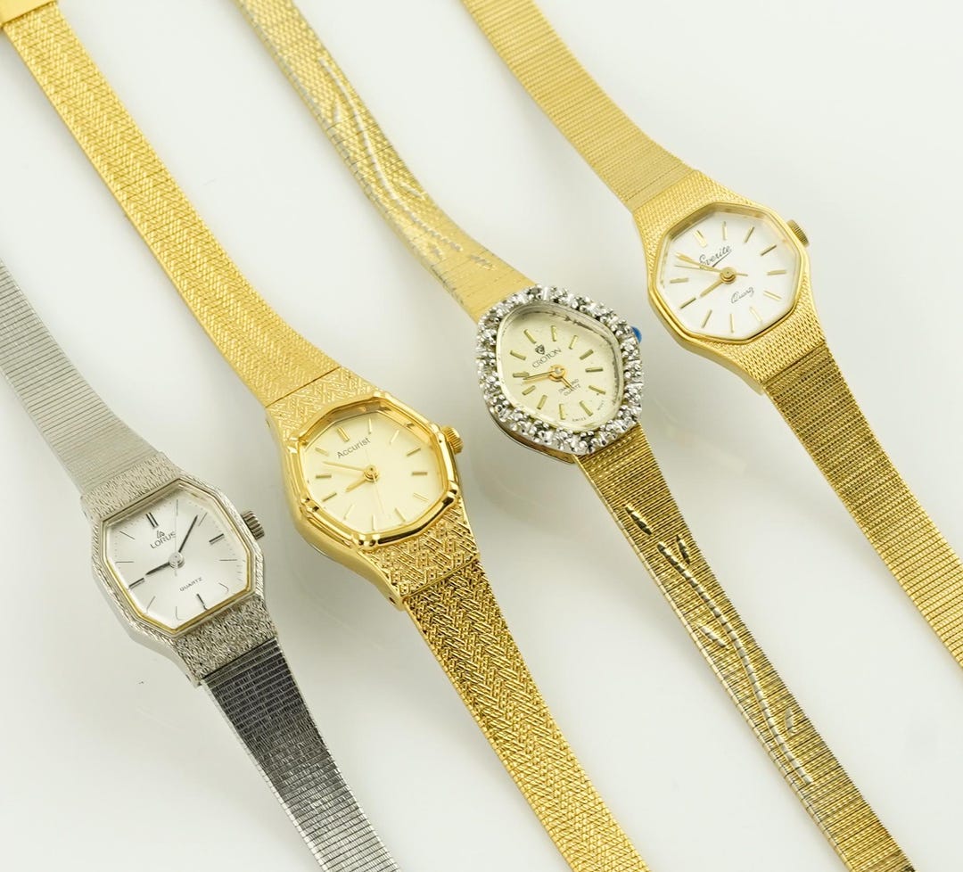 Vintage Women's Lorus Watch, Everite Gold Colored Womens Watch, Ladies ...