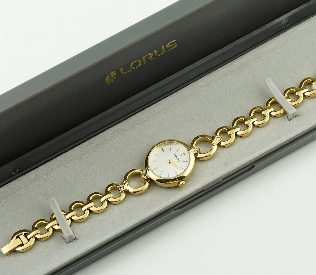 Vintage Lorus Women’s Watch, Gold Tone, Water Resistant Watch, Watch in ...