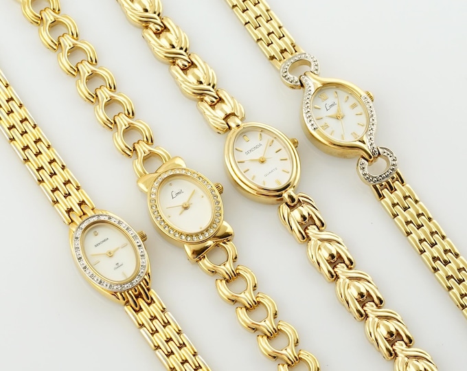 Vintage Women's Sekonda Watch, Limit Gold Colored Womens Watch, Ladies ...