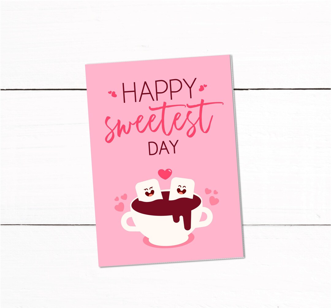 Sweetest Day Greeting Card Printable - Etsy