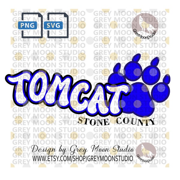 Tomcats Svg - Etsy