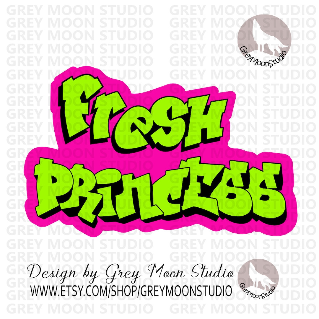 Fresh Princess ,neon Fresh Princess, Fresh Prince Style, Png, Svg ...