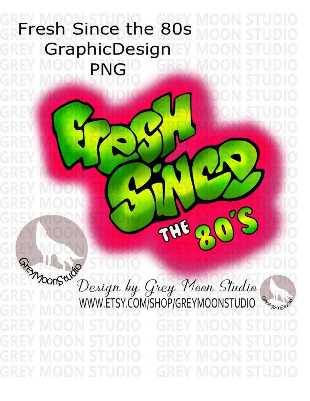 A, Fresh Since 80s, Fresh Prince, 80s Style, Airbrush Style ...