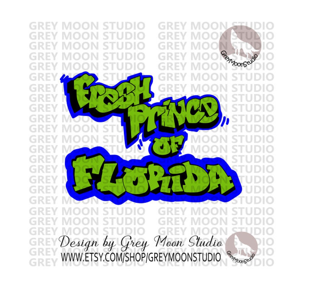 Fresh Prince of Florida, Prince, Fresh Prince, Fresh, Svg, Png, Party ...