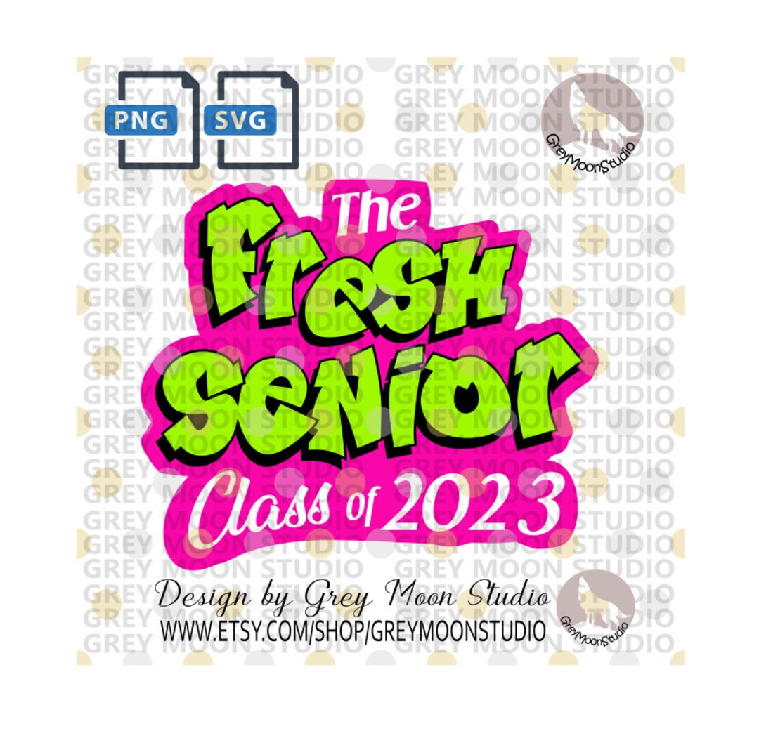Senior, the Fresh Senior Classof 2023, Class of 2023, Neon Colors ...