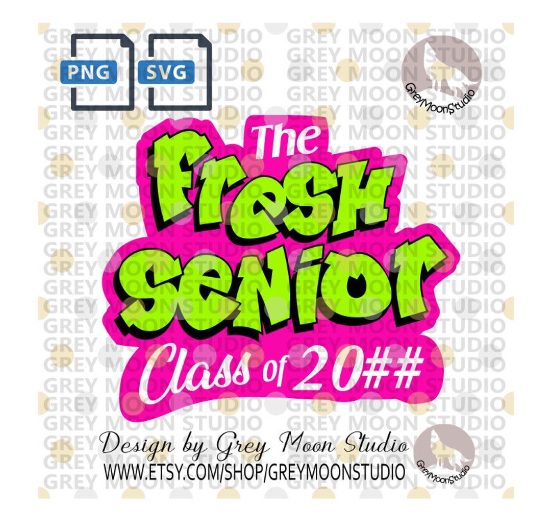 Senior, the Fresh Senior Classof 20##, Class of 20##, Neon Colors ...