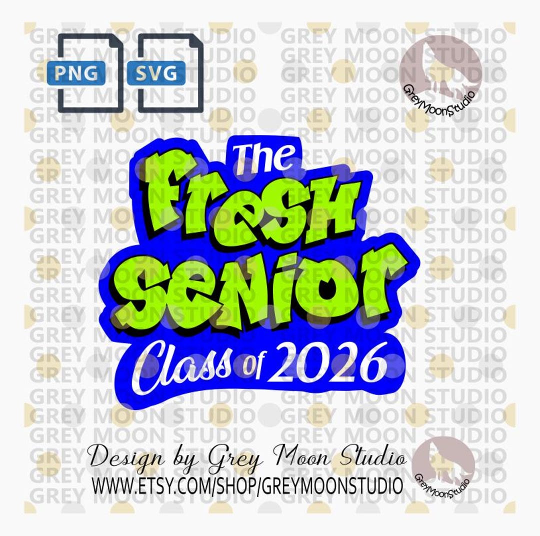 Senior, the Fresh Senior Classof 2026, Class of 2026, Neon Colors ...