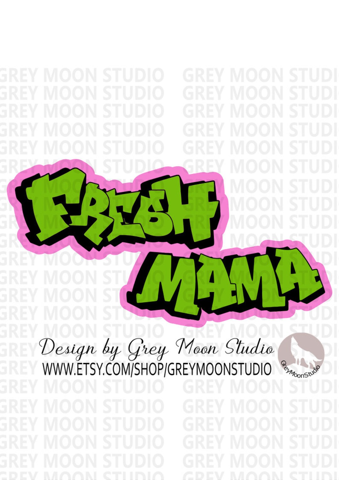 Fresh Mama, Tv Show Themed, Svg, Png, Dxf, Greymoonstudio, Mom ...