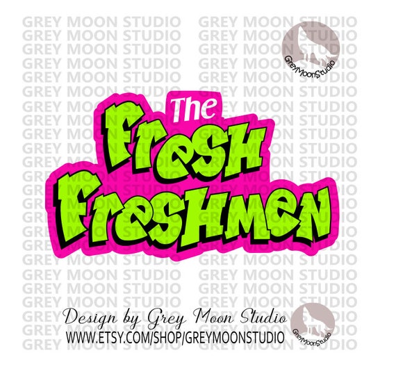 Freshmen The fresh freshmen neon colors fresh freshmen | Etsy