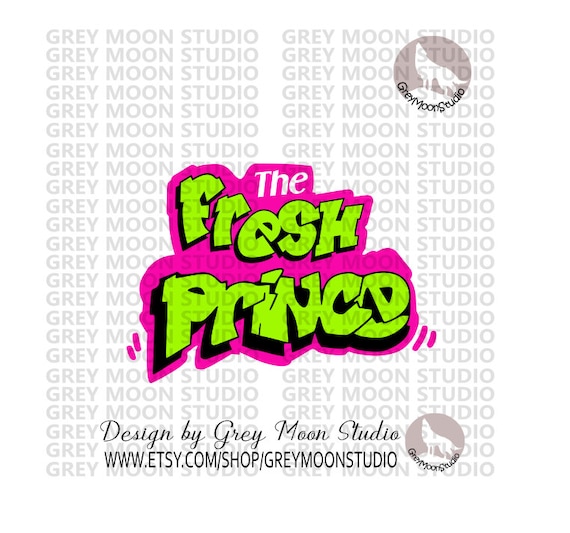 The Fresh Prince Pink Senior Style Png Svg - Etsy