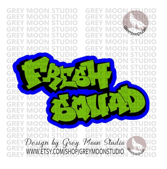 Fresh squad fresh squad fresh prince png svg | Etsy