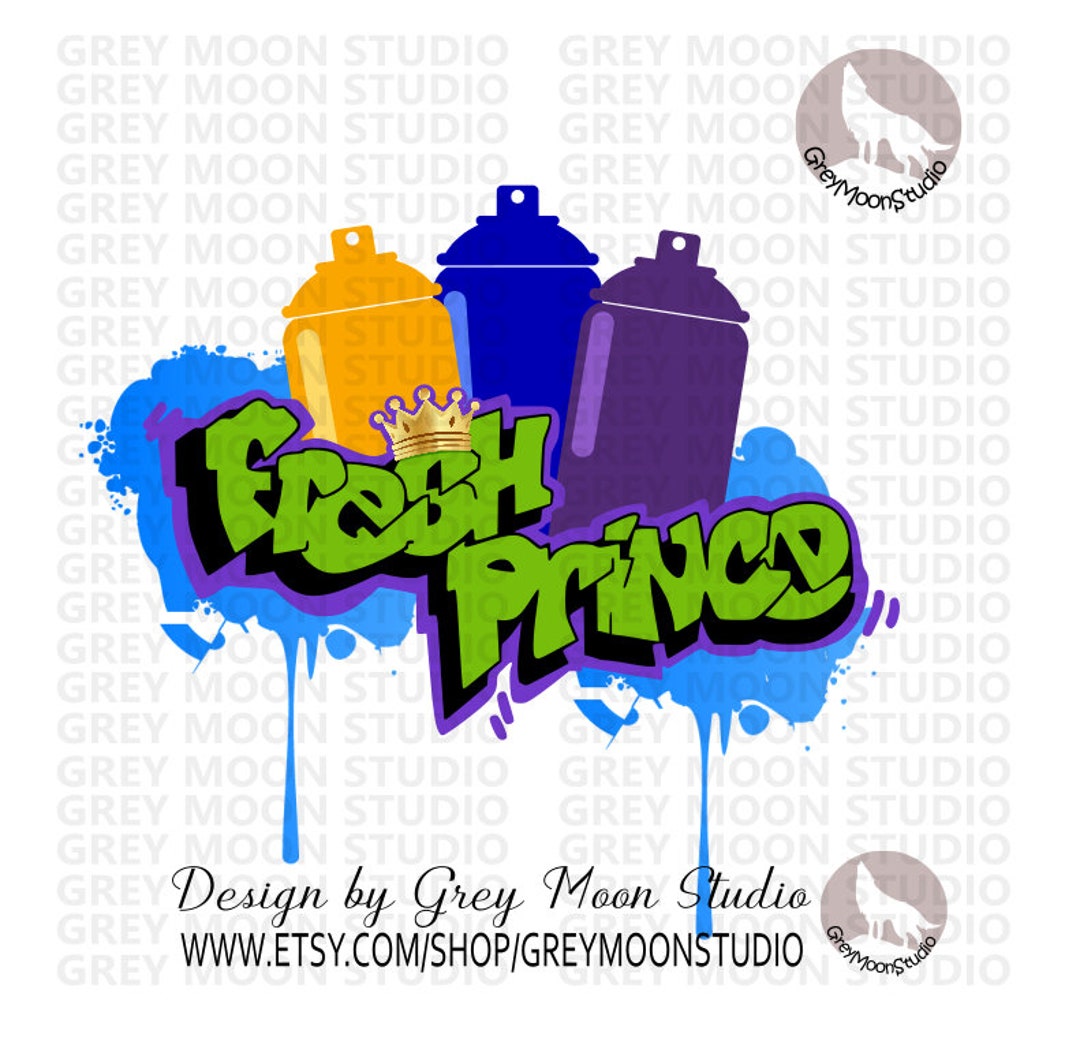 Prince,fblue, Fresh Prince, Png, - Etsy