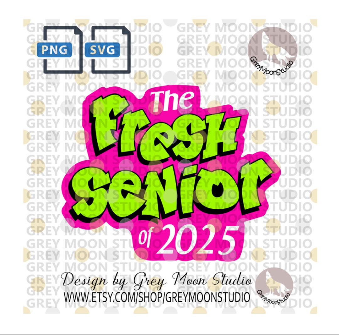 Senior, the Fresh Senior of 2024, Neon Colors, Fresh Senior, 2024 ...