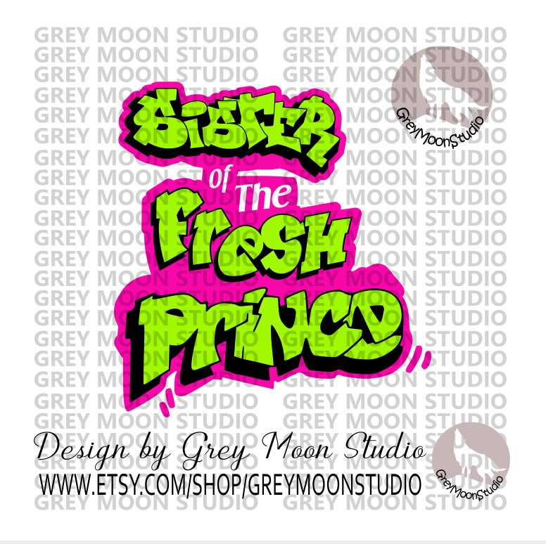 Sister of the Fresh Princess Fresh Princess 80's Tv - Etsy