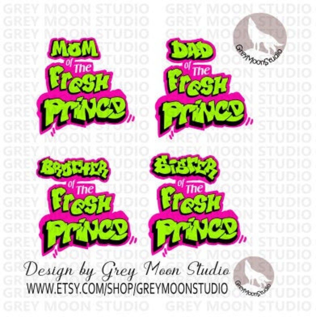 Fresh Prince Set, Fresh Mom, Fresh Brother, Fresh Sister, Dad, Mom ...