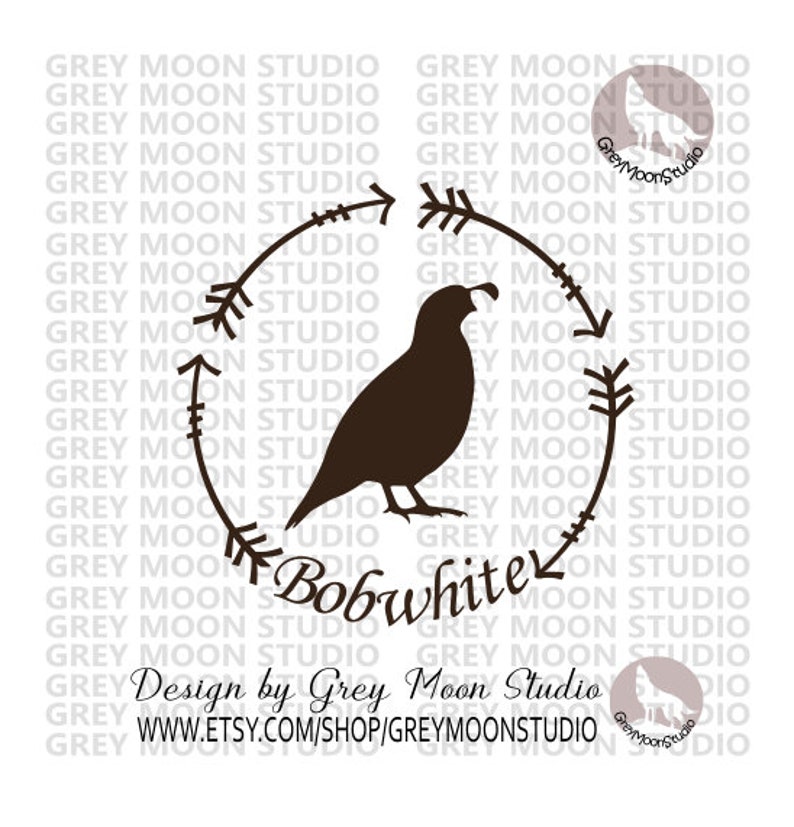 H bobwhite quail circle of arrow wood badge scouts | Etsy