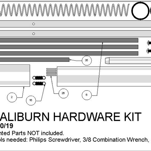 Caliburn 4 & Talon Claw 4 Hardware Kit | Etsy