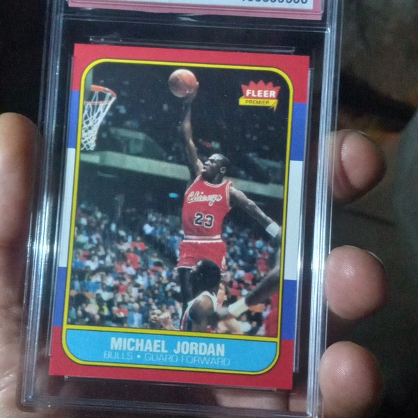Michael Jordan Rookie Card - Etsy