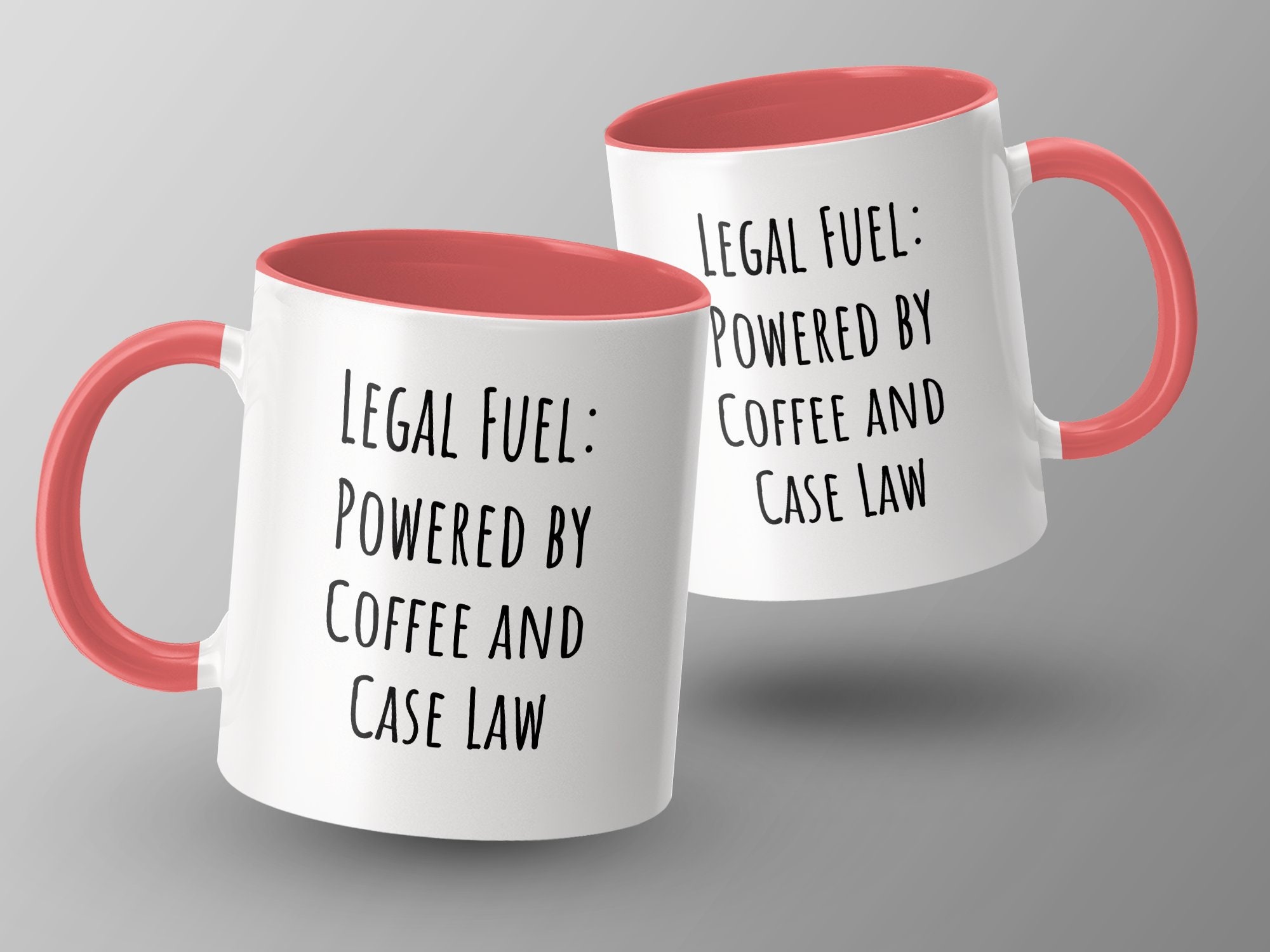 Lawyer Mug, Legal Fuel: Powered by Coffee and Case Law, Lawyer Gift ...