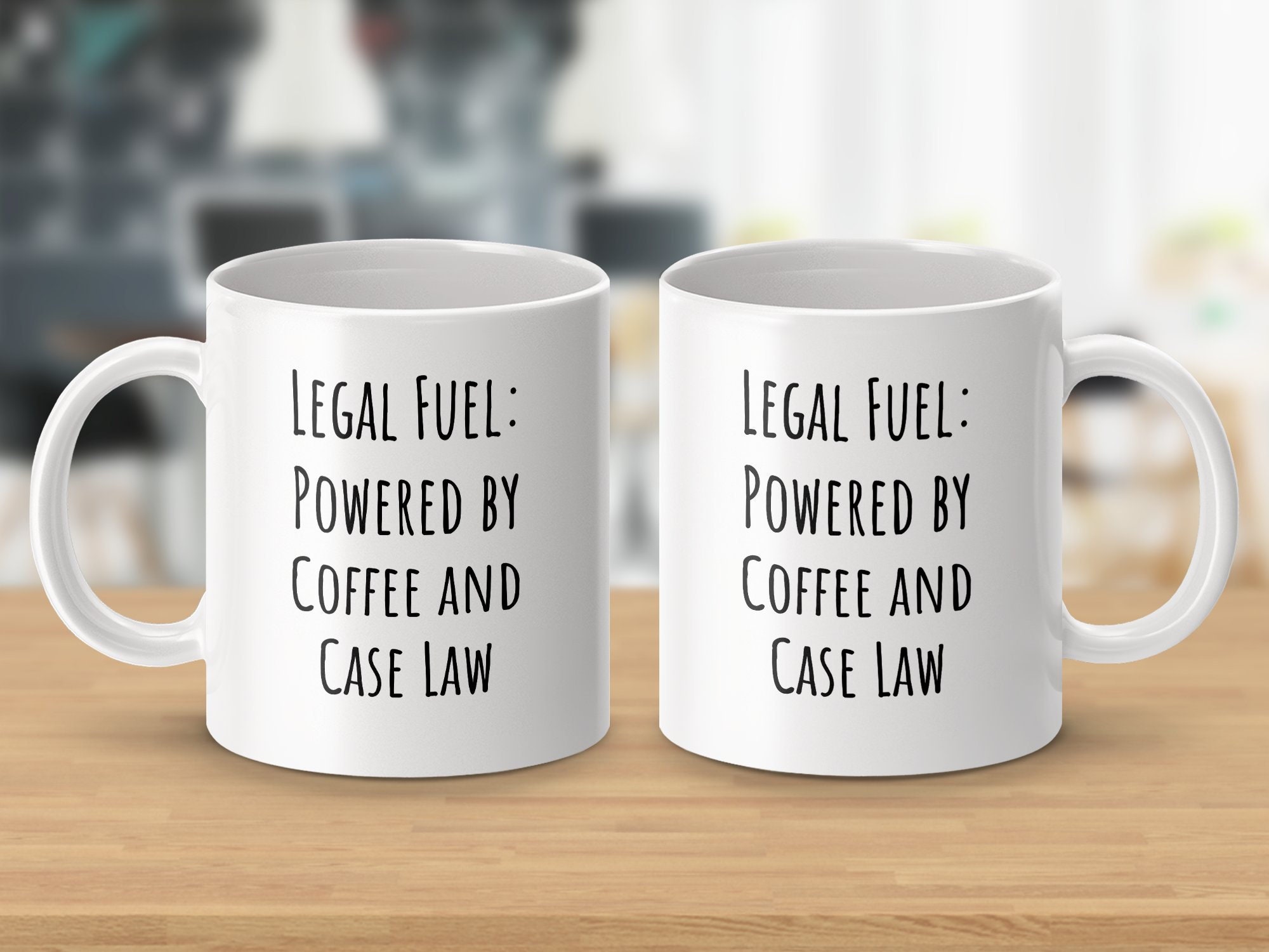 Lawyer Mug, Legal Fuel: Powered by Coffee and Case Law, Lawyer Gift ...